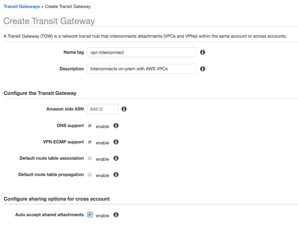 AWS Transit Gateway in Action: VPN to VPCs Connectivity